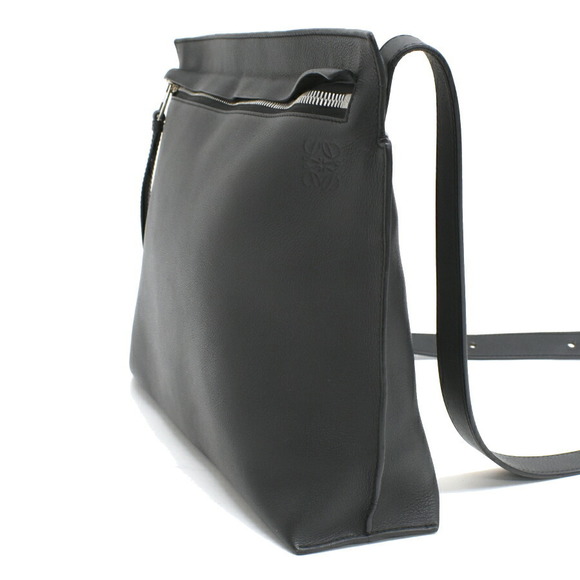 Loewe | Bags | Loewe Crossbody Black Bag Leather | Poshmark